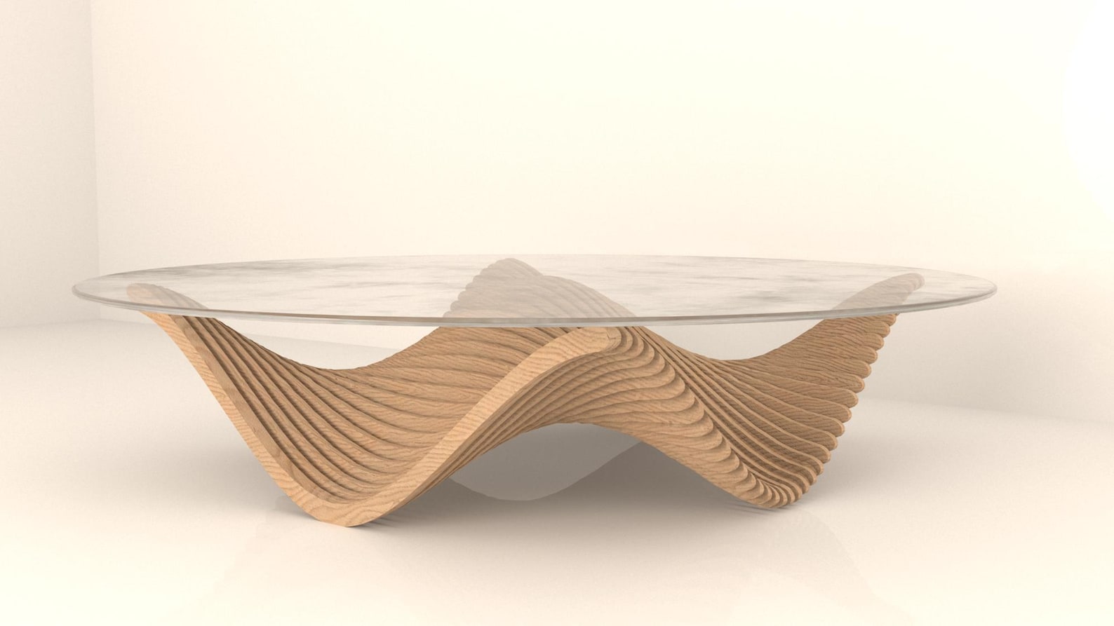 Cnc Machine,dxf Files,wood Coffee Table Model,parametric Design,cnc ...