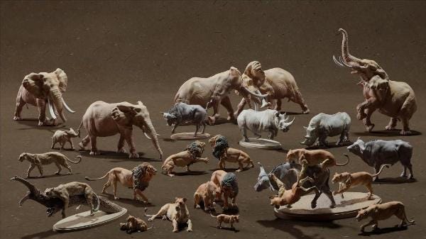 3d Printer Files,stl Model,3d Animal Pack Files,stl for Print,3d ...
