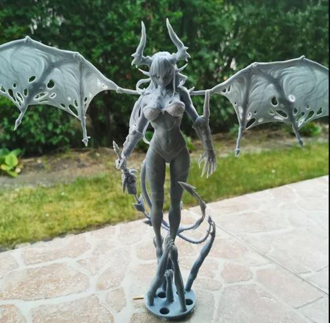 3d Printing Files Stl For Print 3d Devil Girl 3d Evil Figure 3d Devil