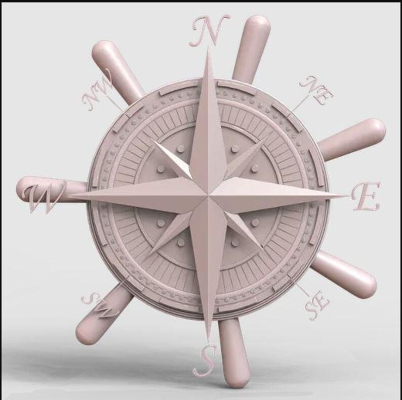 3d Printer Files,stl Model,3d Compass Model,3d Relief Model,cnc Machine ...