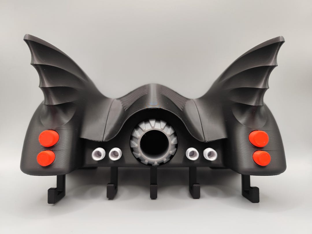 Batmobile Key Hanger | 3D Printed Batman Inspired Wall Key Holder ...