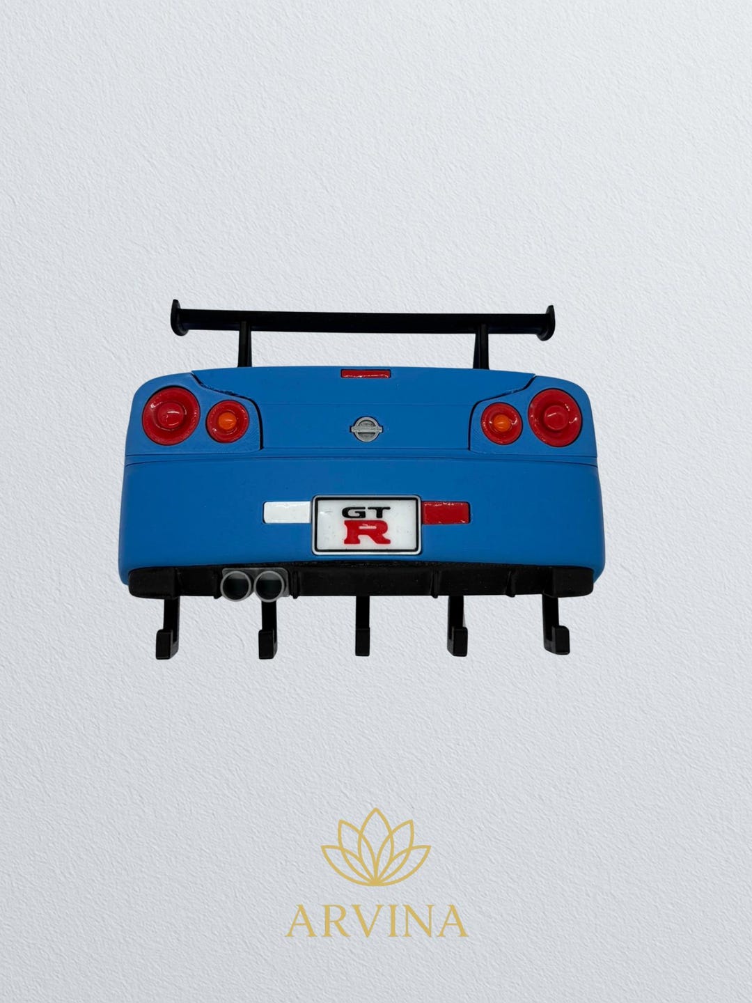 Nissan Skyline R34 GTR Wall Key Hanger | 3D Printed R34 GTR Rear Design ...