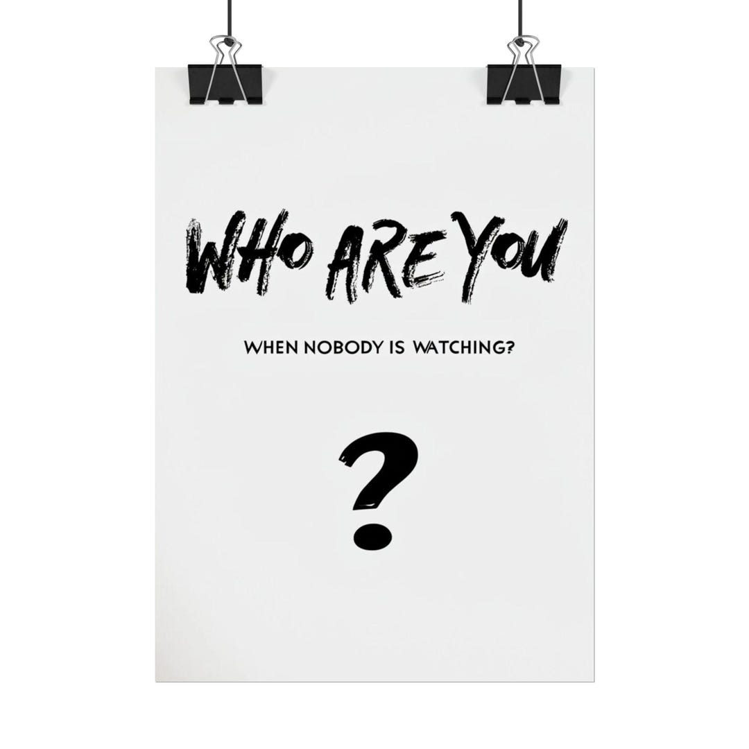 Thought-provoking Rolled Posters, Inspirational Wall Art, Motivational ...