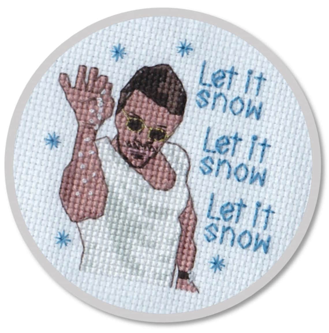 Snow Bae Ornament - Instant Pattern - Etsy