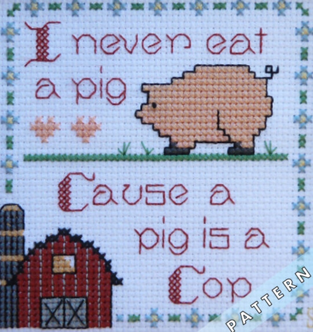Barnyard Beats 3: Pig Patrol - INSTANT PATTERN - Etsy