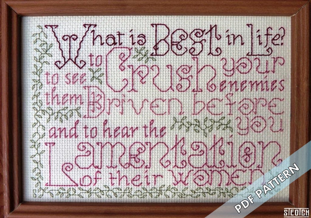 The Needle of Steel - Instant Pattern - Etsy