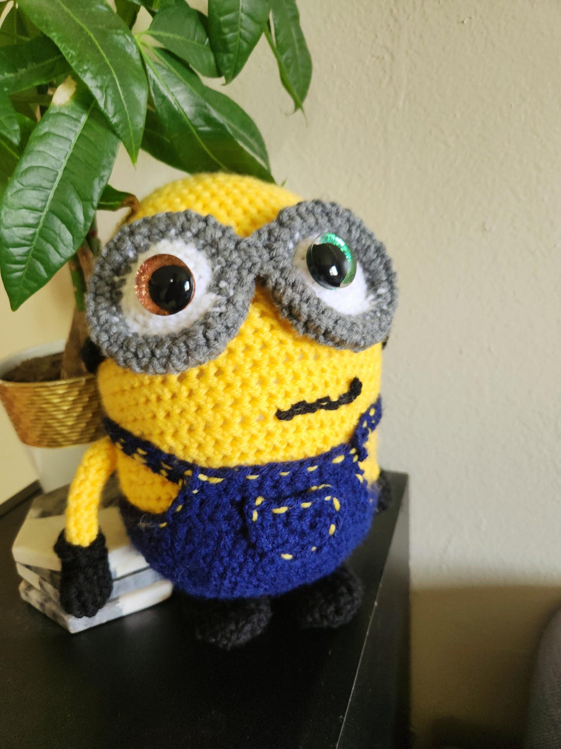 Amigurumi Plushie Crochet, Finished Product Minions Bob Stuart Dave ...