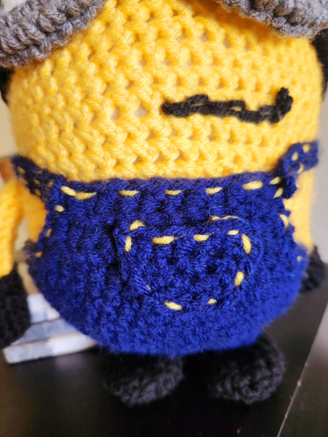 Amigurumi Plushie Crochet, Finished Product Minions Bob Stuart Dave ...