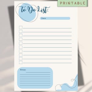 To-do List Printable | Neutral Aesthetic Task Planner | Instant ...