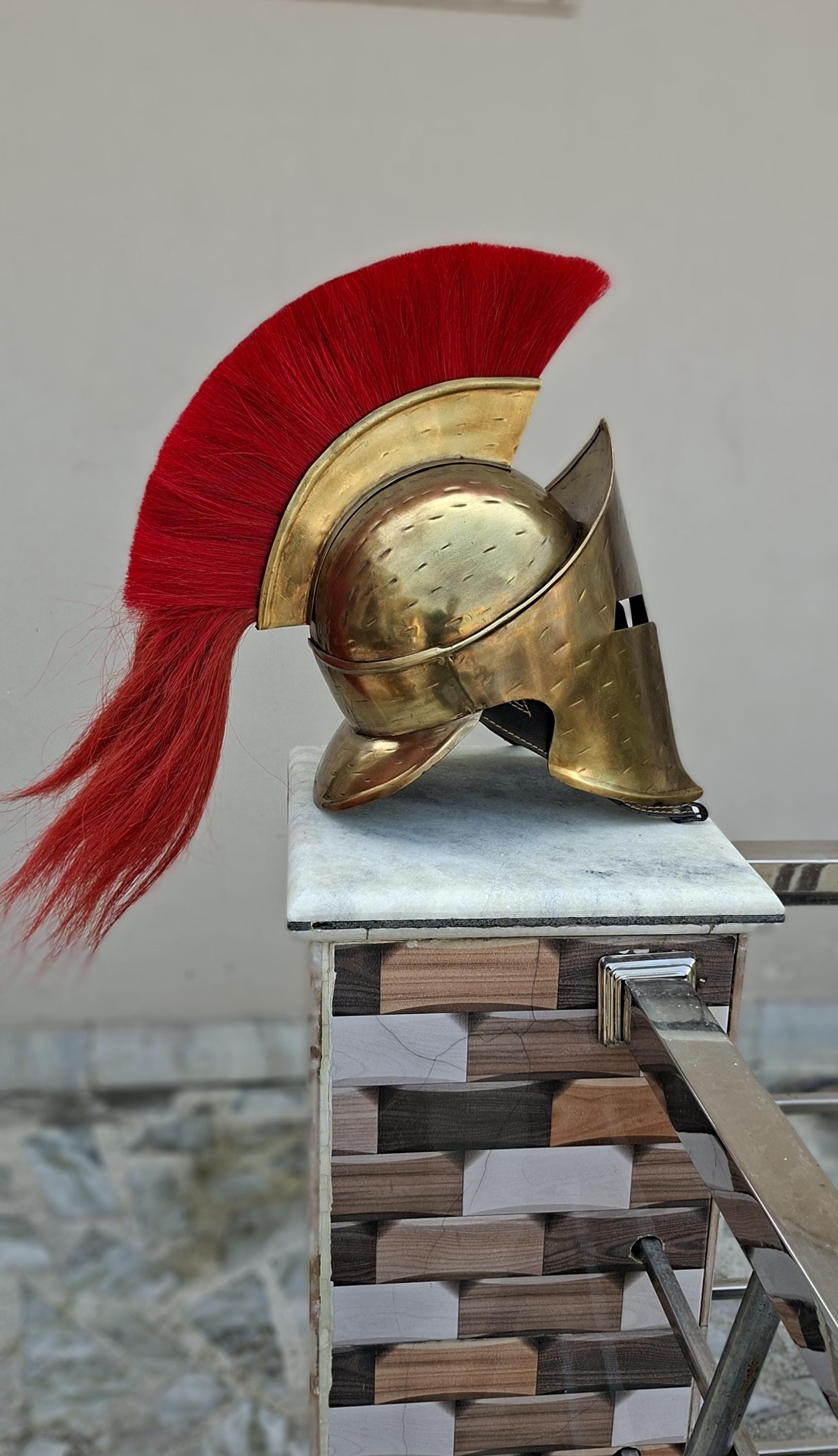 Spartan Warrior Helmet From 300 – King Leonidas Replica, LARP ...