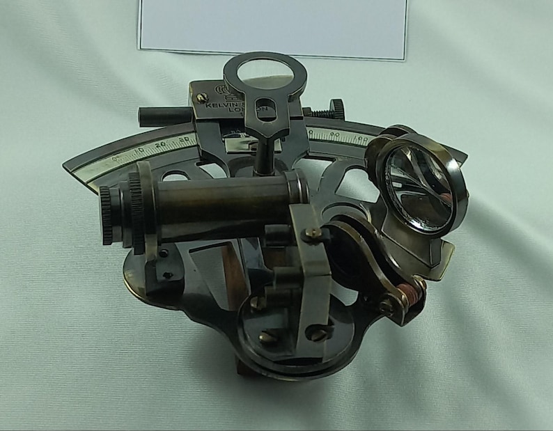 Antique Sextant Kelvin Hughes 1917 – Maritime Navigation Replica for ...