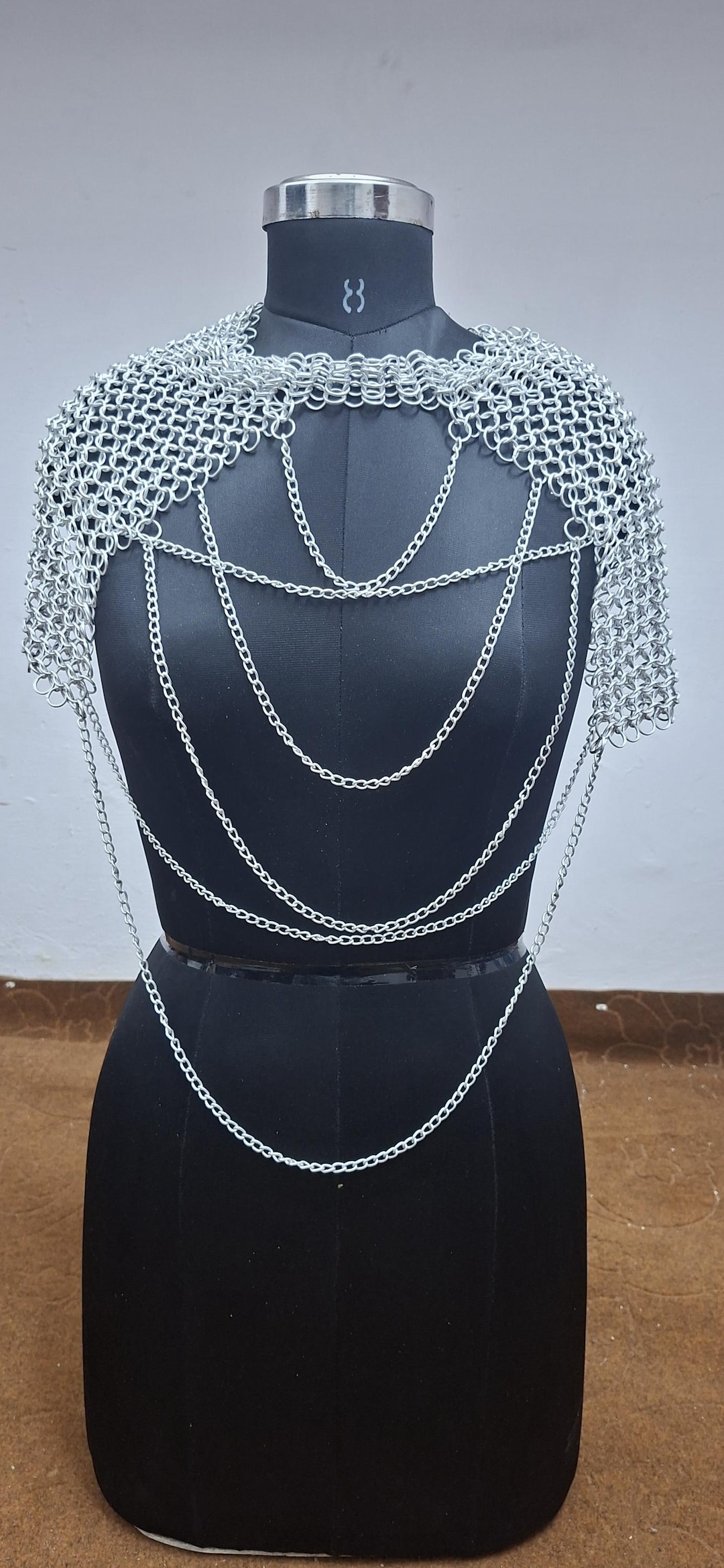Handmade Aluminum Chainmail Top Dress for Women – Medieval Chainmail ...