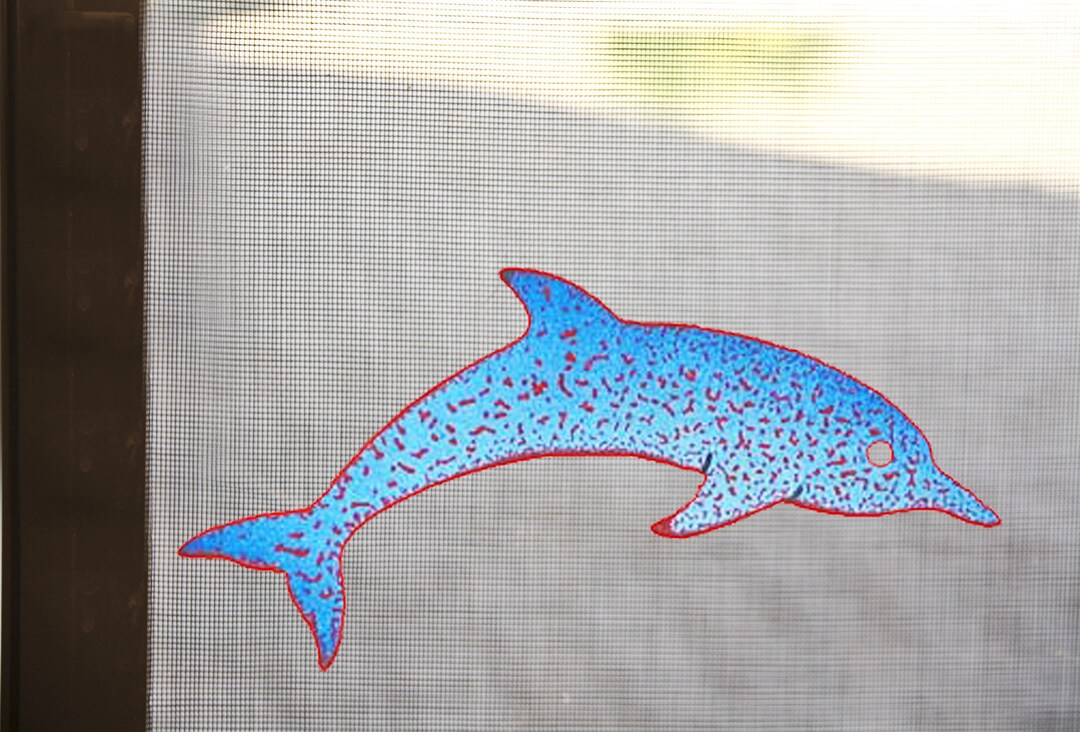 Dolphin Magnetic Screen Saver - Etsy