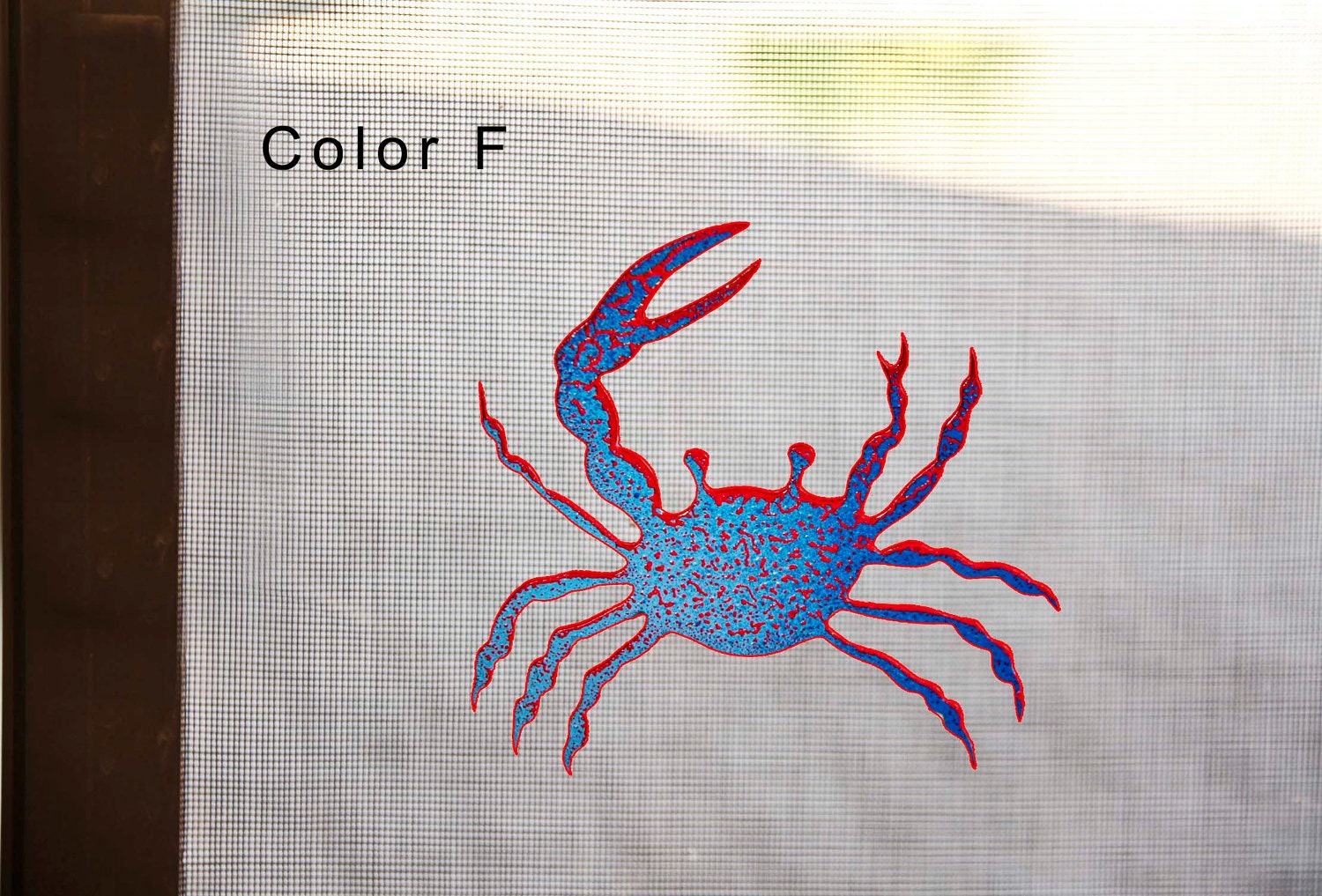 Crab Magnetic Screen Saver - Etsy
