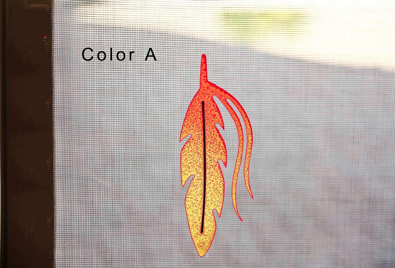 Feather Magnetic Screen Saver - Etsy