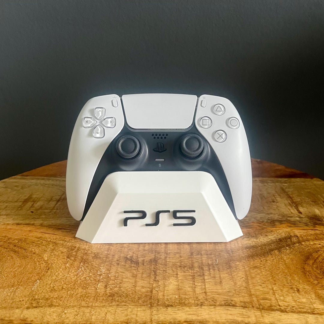 PS5 Controller Stand – 3d‑printed Dualsense Holder on Stand, Minimalist ...