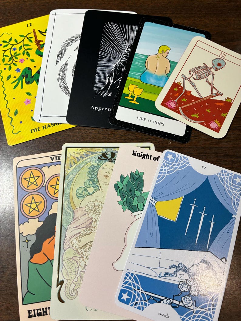 Magpie Tarot Card Packs | Assorted Singles From Multiple Decks | New ...