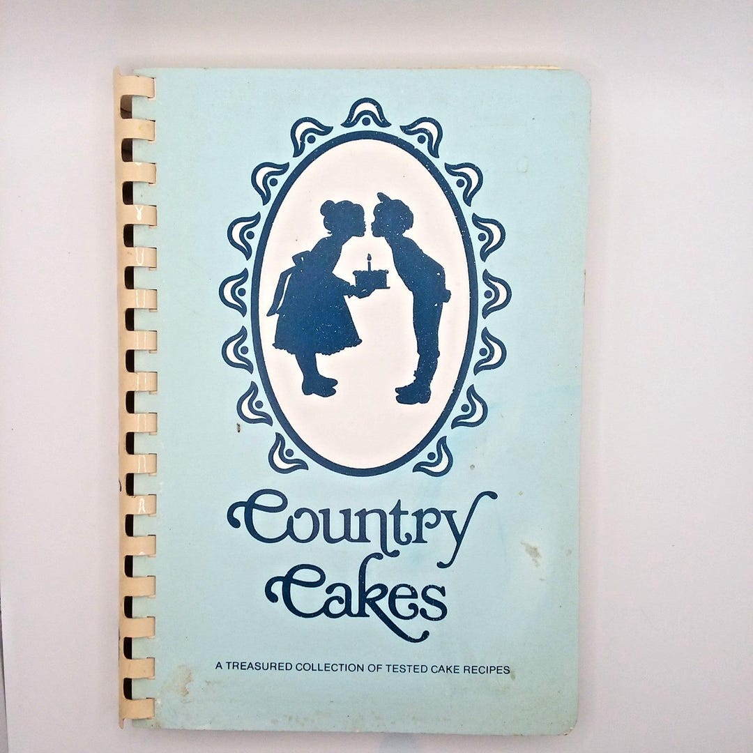 Country Cakes by Bevelyn Blair 1984 Cookbook Columbus GA Pound Cakes ...
