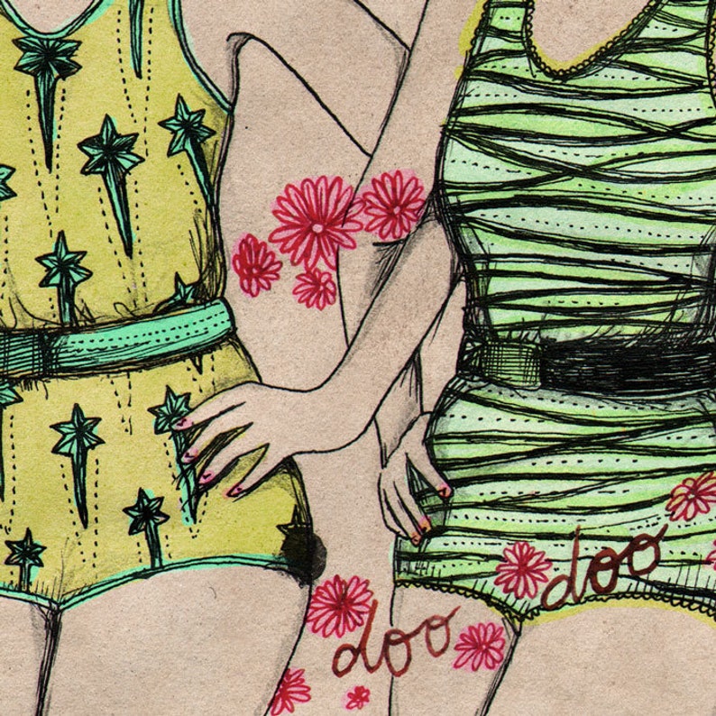 The National Lemonworld /// Song-inspired Illustration /// - Etsy