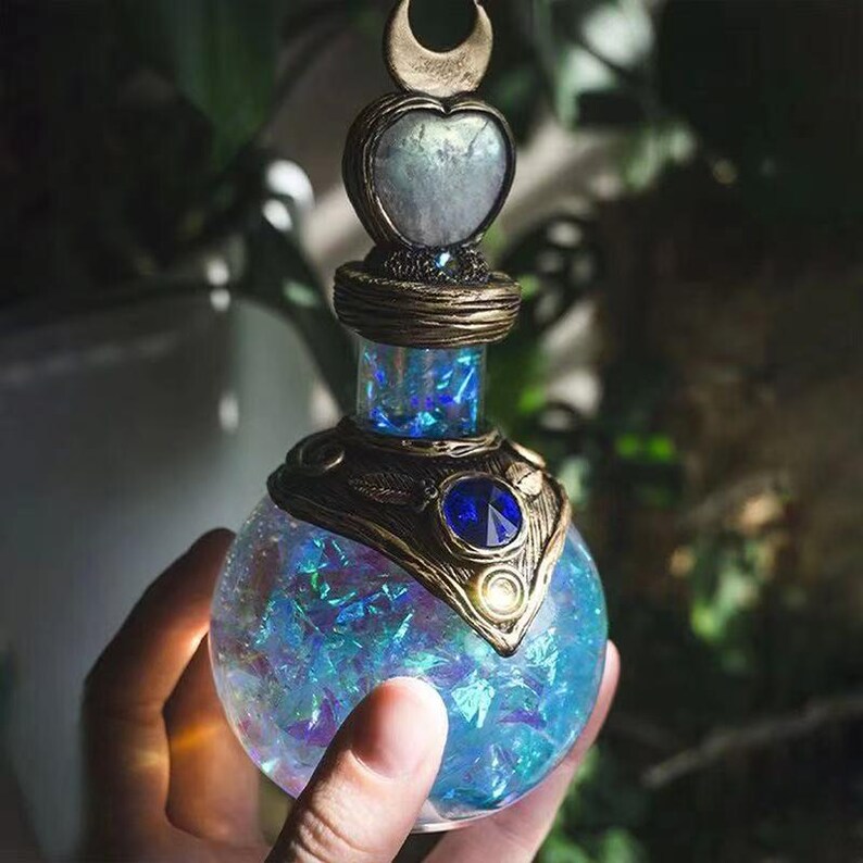 Fairy Potion Bottle Decor Fantasy Ornament - Etsy New Zealand