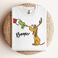 Blue Heeler “boop” SVG & PNG Grinch-style Christmas Dog Clipart - Etsy