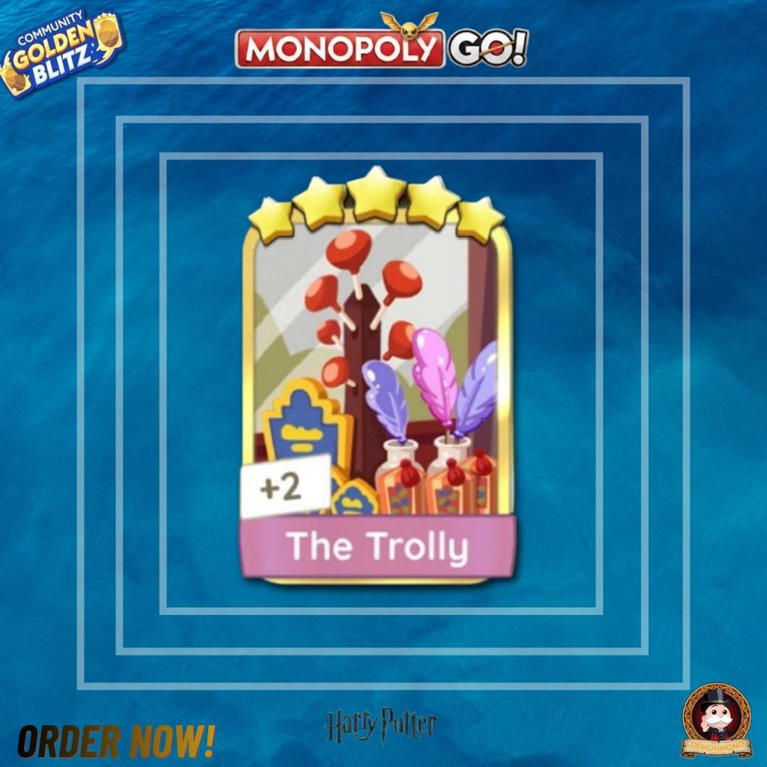The Trolly Monopoly GO Golden Blitz – Instant Delivery - Etsy UK