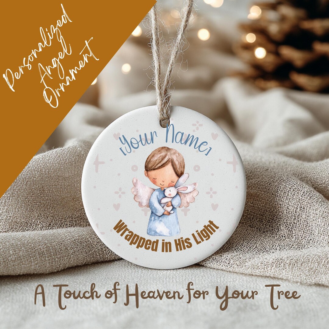Decor Baptism Gift for Baby Boy First Christmas Christian Gift Keepsake ...