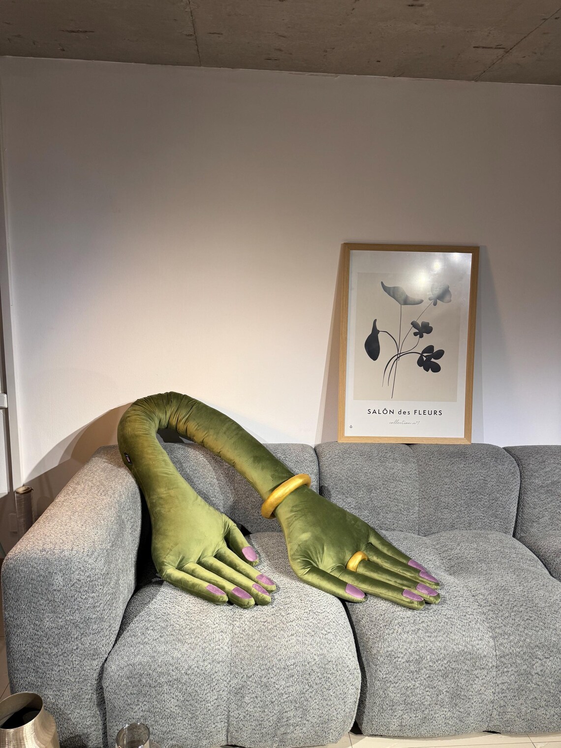 Unique Hand Pillow for Bedroom or Living Room for Stylish Interiors - Etsy