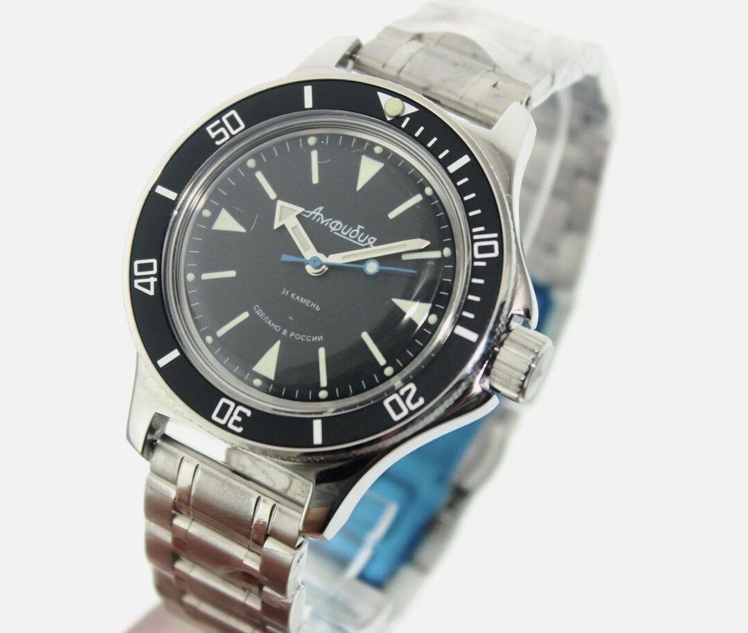 Vostok Amphibia Diver Watch 120512 - Etsy