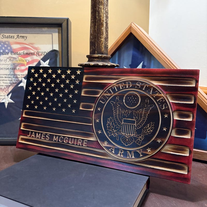 Wooden Us Navy Plaque - Etsy