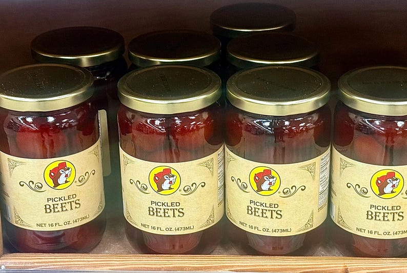Buc-ee’s Pickled Beets 16 Oz | Sweet & Tangy Texas Favorite | Buc-ee’s ...