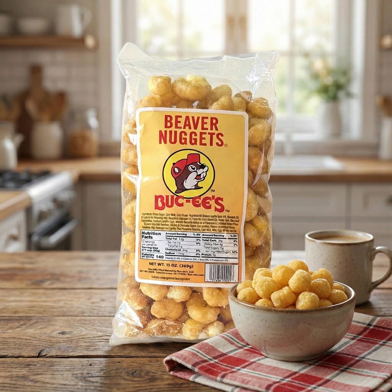 Buc-ee's Beaver Nuggets 13oz | Sweet Corn Puffs, Caramel Crunch Snack ...