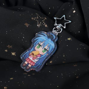 Lucky Star Konata Izumi 2" Keychain Holographic - Etsy