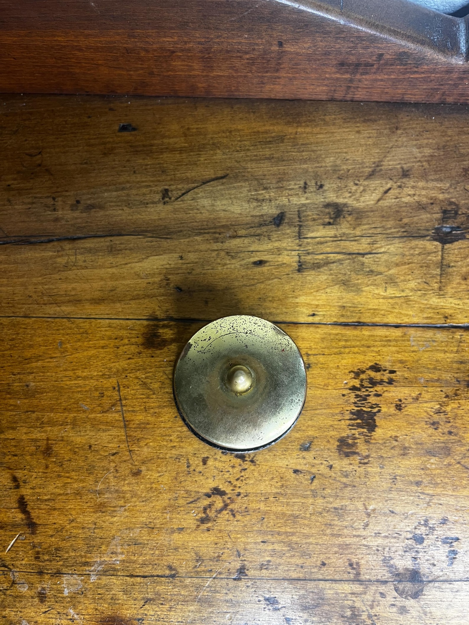 Vintage Brass Stamp Dispenser | Desk Accessory | Mid Century Office ...