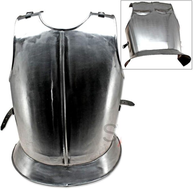 Medieval Knight Cuirass Body Armor – Front Breastplate Replica – 18 ...