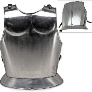 Medieval Knight Cuirass Body Armor – Front Breastplate Replica – 18 ...
