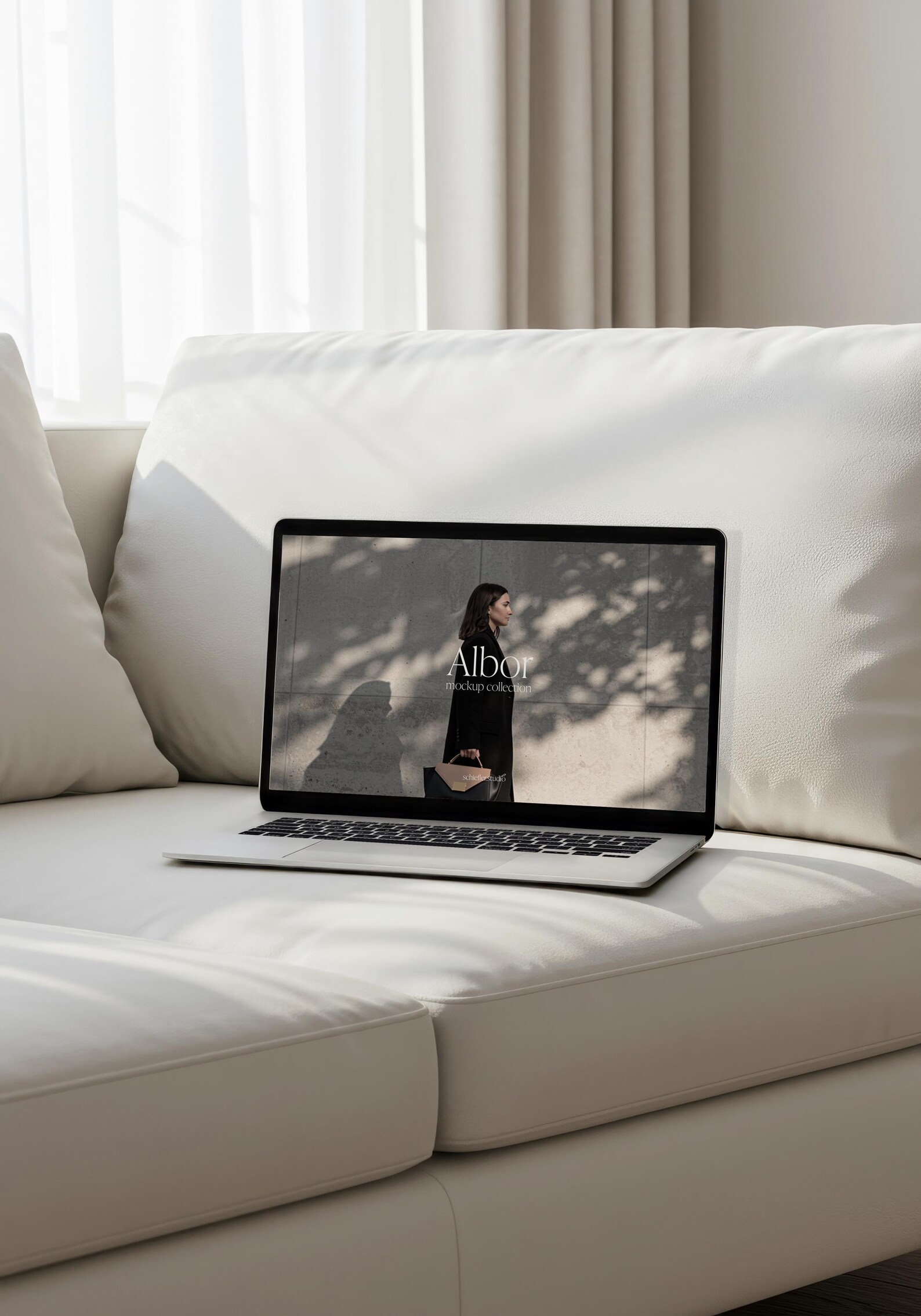 Laptop Mockup | Minimalist MacBook Mockup | Clean Aesthetic | Device ...