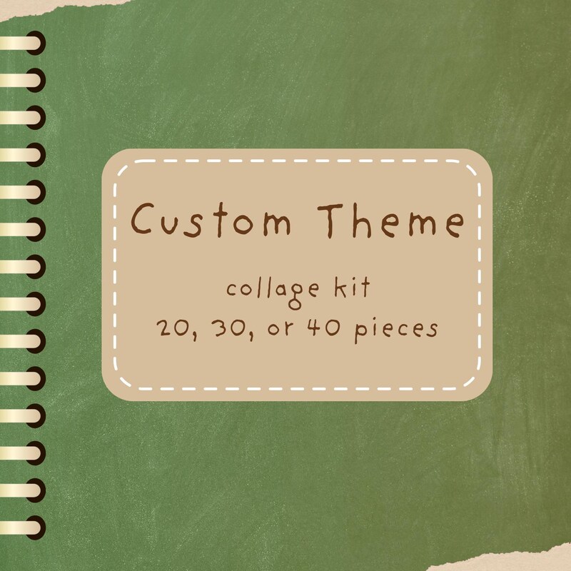 Custom Ephemera Packs - Etsy
