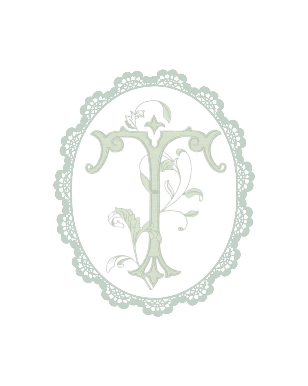 Custom Wedding Crest - Green Lace Wedding Crest - Single or Double ...