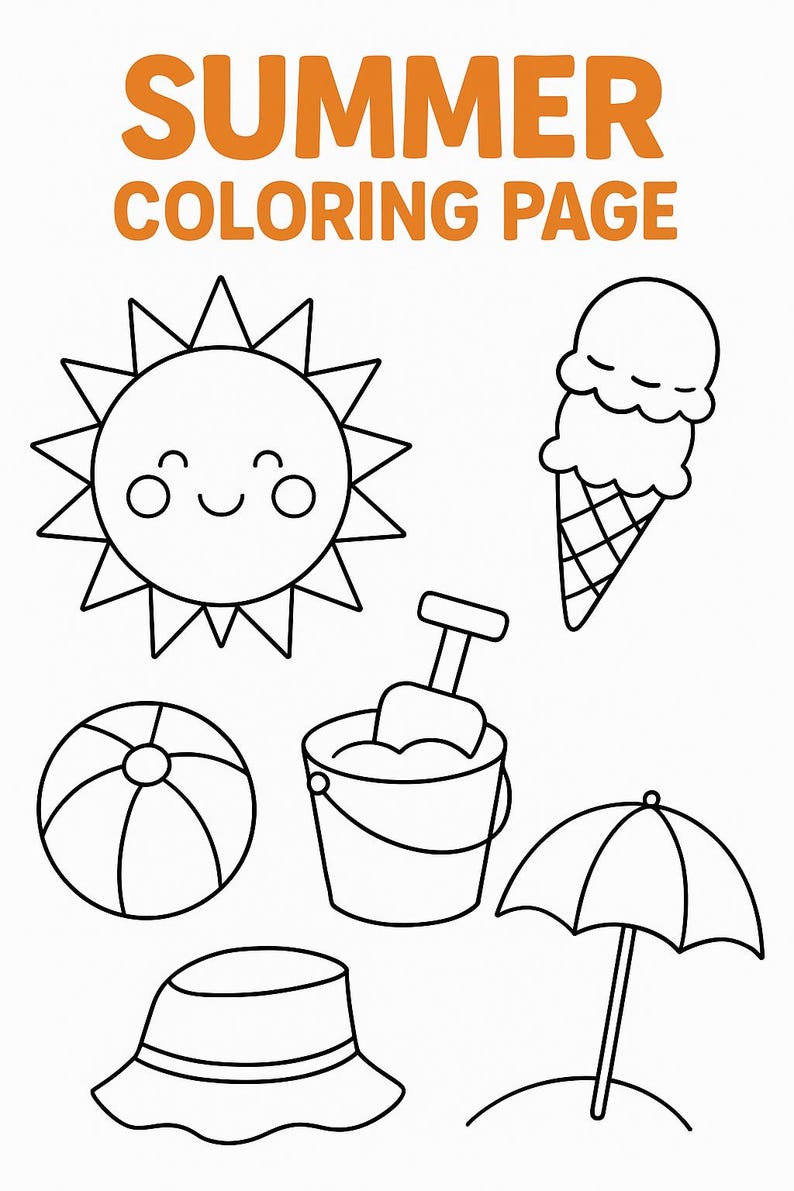 FREE Summer Activity Bundle for Kids – Printable Worksheets, Bingo ...