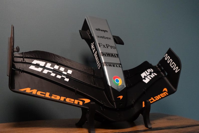 SILVERSTONE Mclaren F1 Front Wing/spoiler Replica | Wall Decoration ...