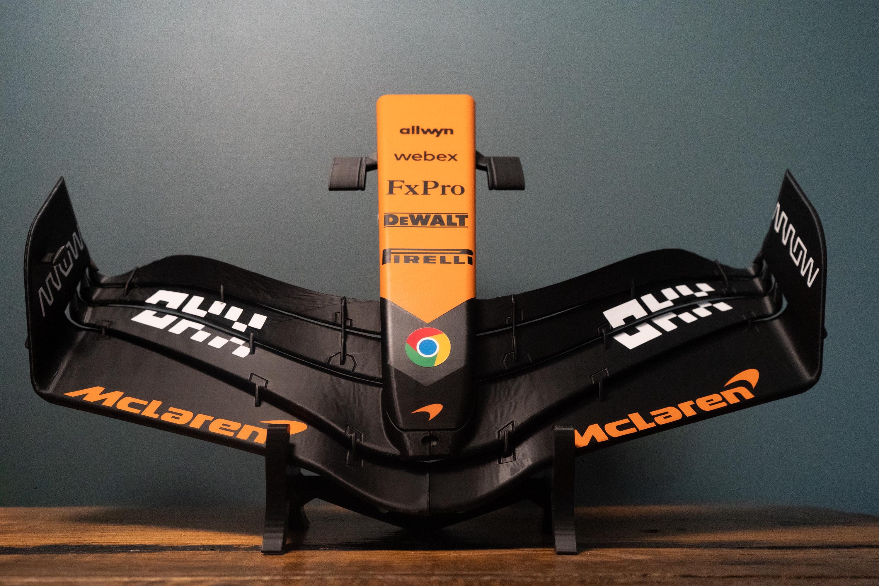 Mclaren F1 Front Wing/spoiler Replica Model | Wall Decoration Display ...