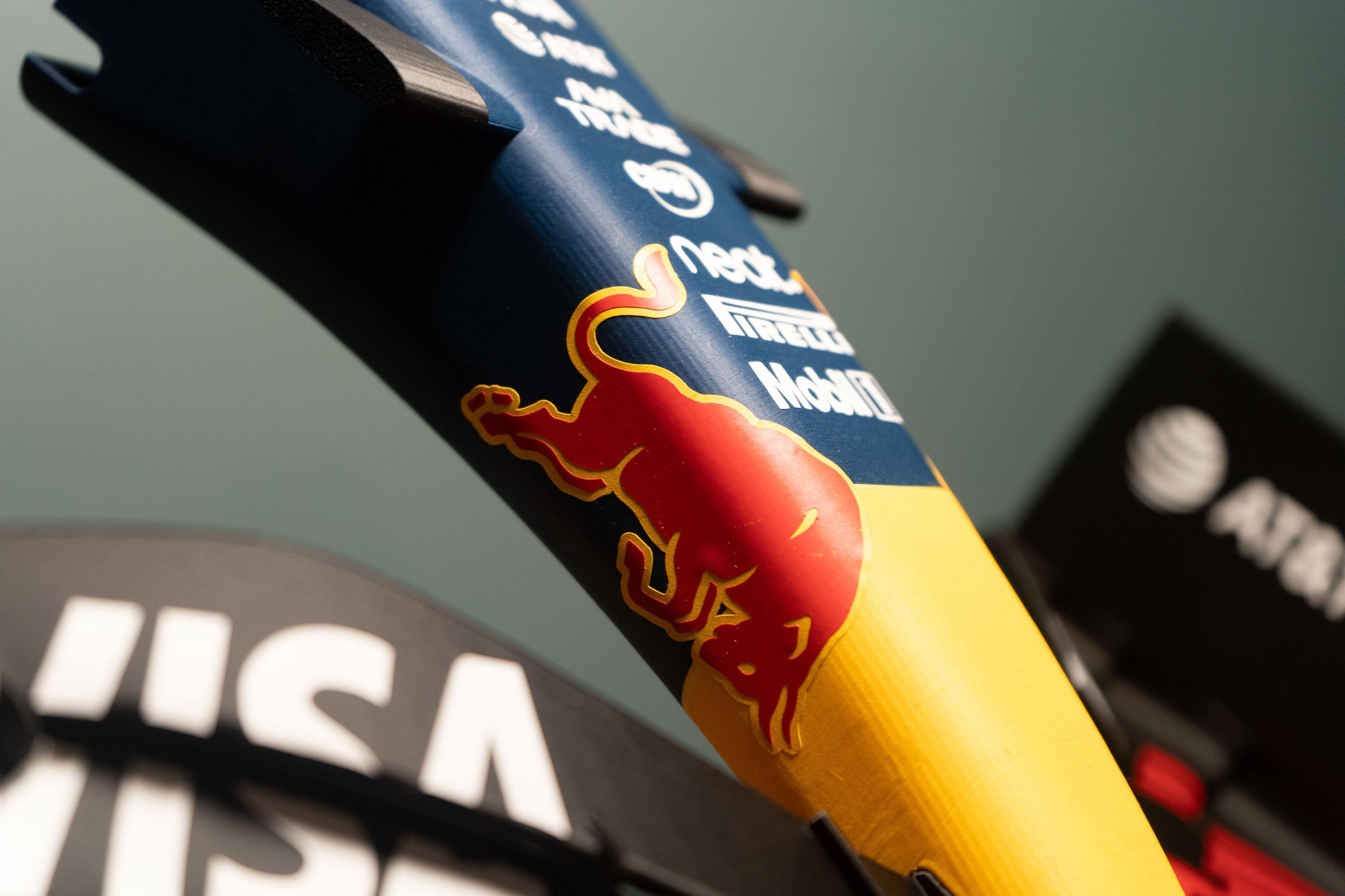 Red Bull F1 Front Wing/spoiler Replica Model | Wall Decoration Display ...