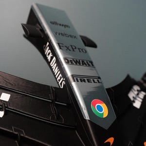 SILVERSTONE Mclaren F1 Front Wing/spoiler Replica | Wall Decoration ...