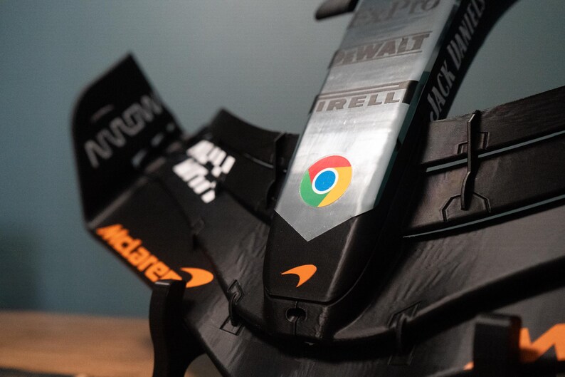 SILVERSTONE Mclaren F1 Front Wing/spoiler Replica | Wall Decoration ...