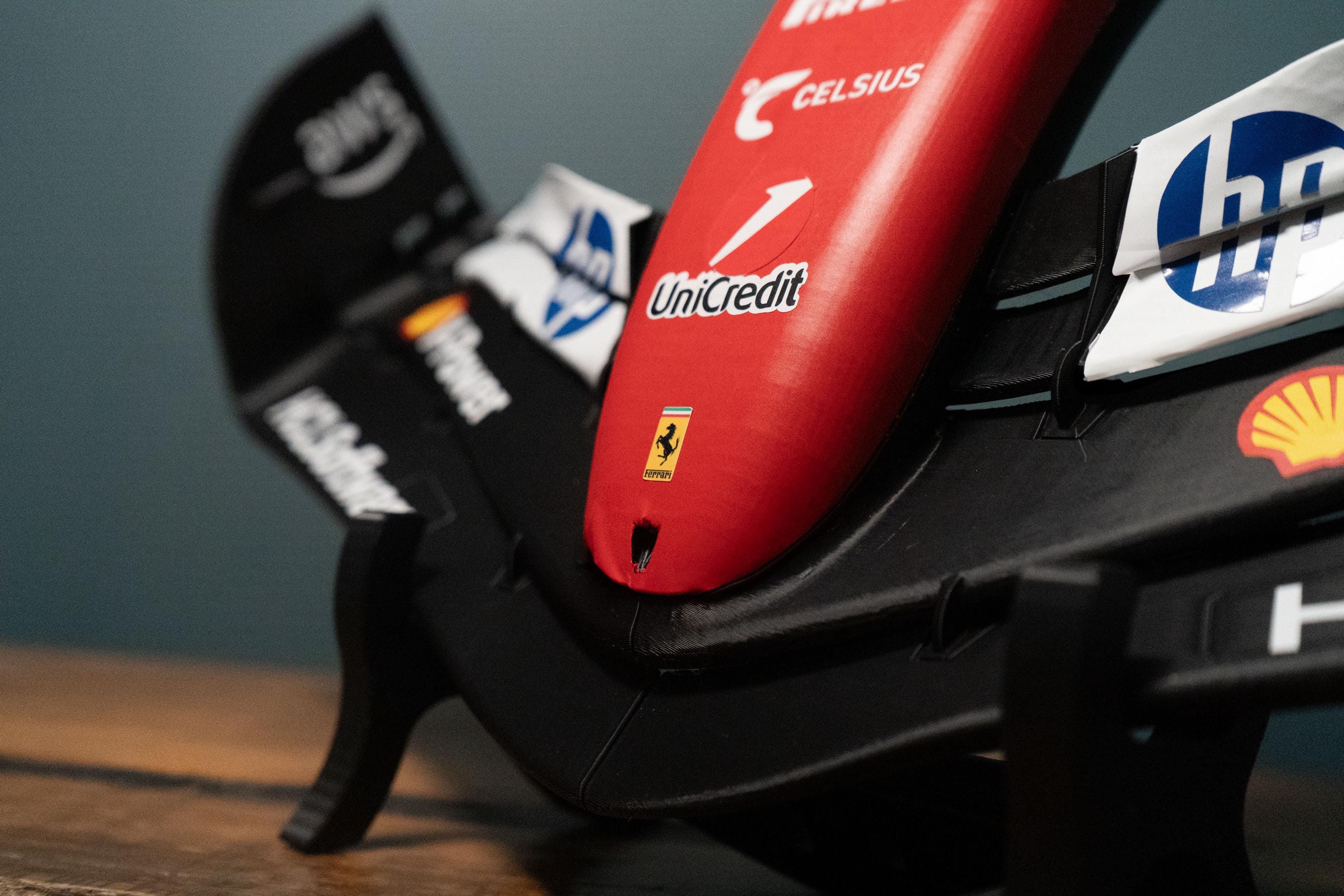 Ferrari F1 Front Wing/spoiler Replica Model | Wall Decoration Display ...