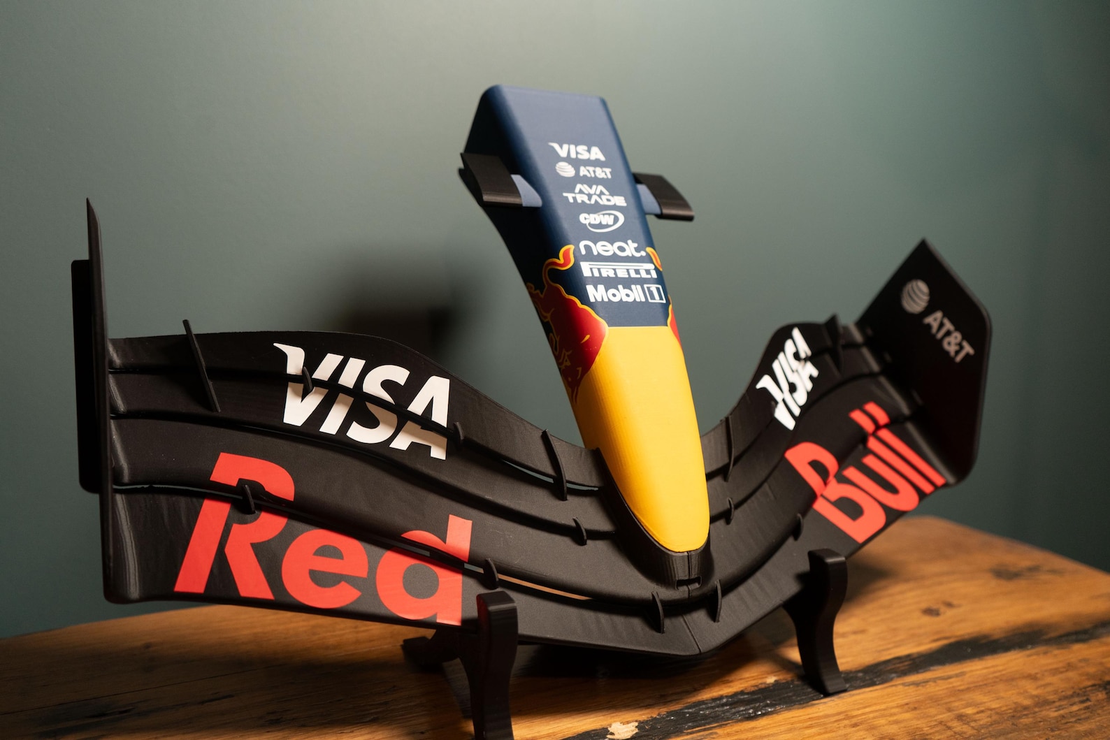 Red Bull F1 Front Wing/spoiler Replica Model | Wall Decoration Display ...