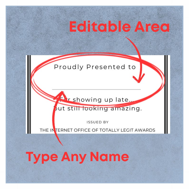 Rehearsed Shower Argument Trophy | Hilarious Printable for Debate ...