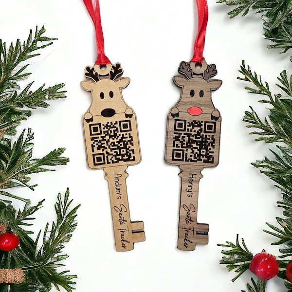 Reindeer Santa Tracker Svg - Etsy