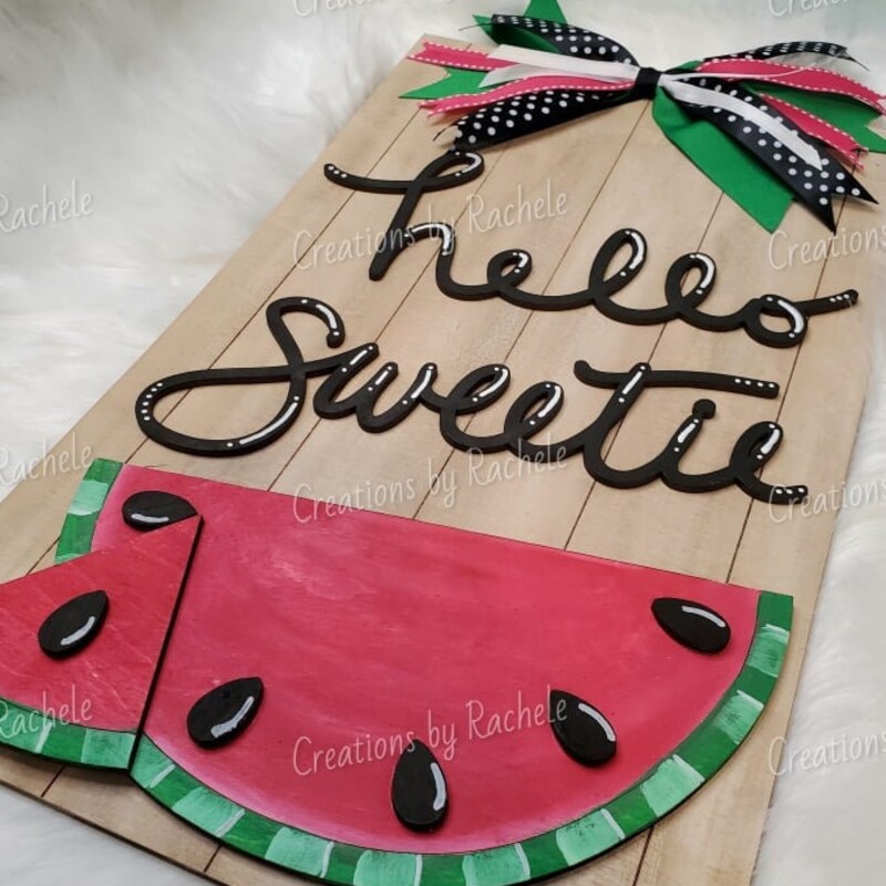 Watermelon Door - Etsy